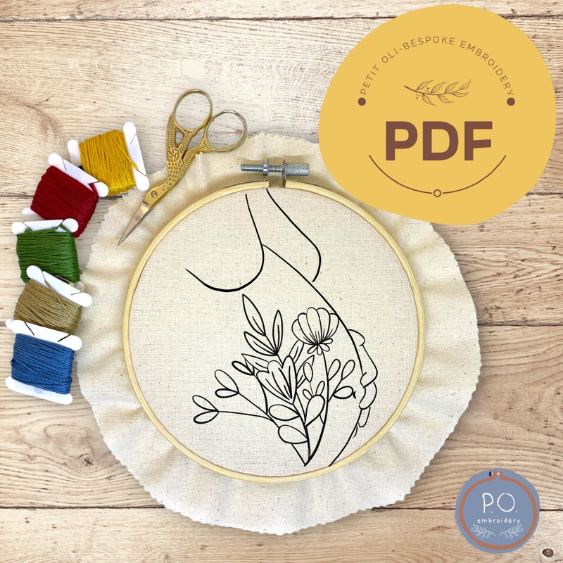 Woman Embroidery - Etsy
