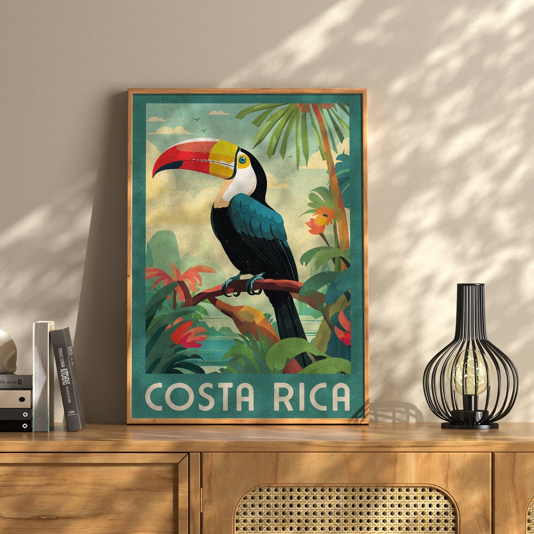 Costa Rica Travel Poster | Costa Rica Travel Poster | Costa Rica Travel ...