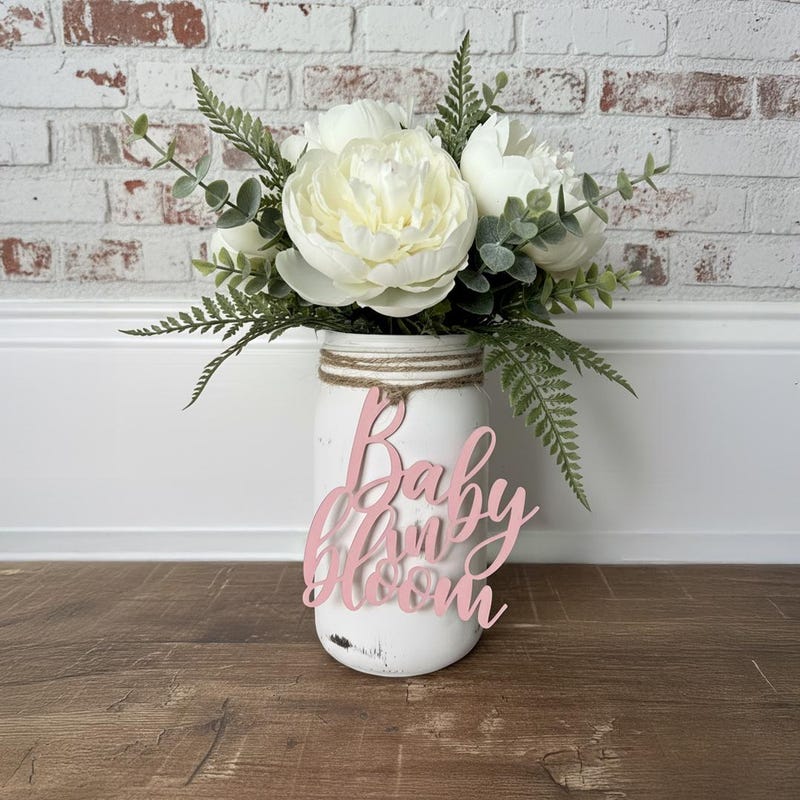 Baby Shower Vases - Etsy