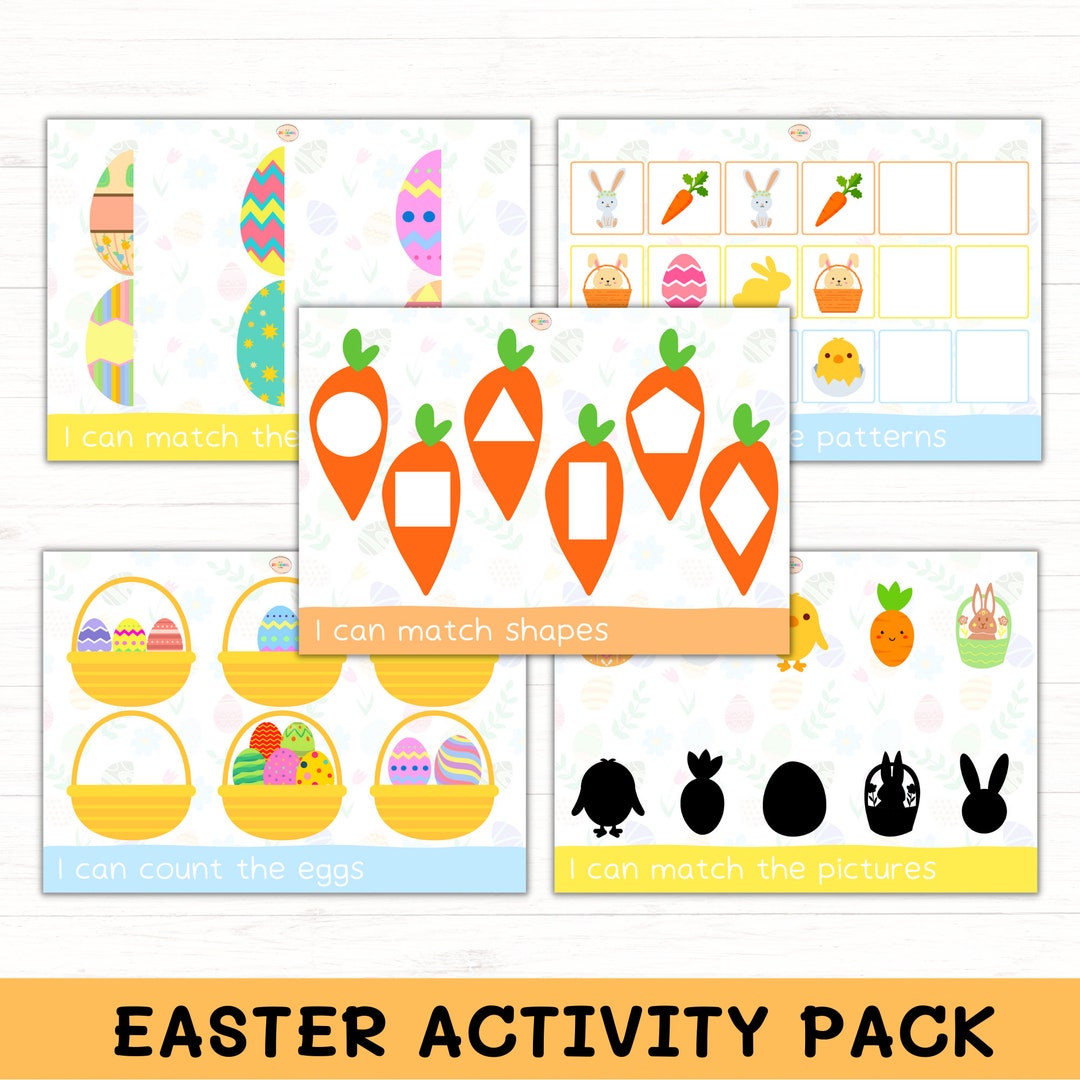 EASTER ACTIVITY PACK // Easter Learning Pack | Easter Activities for ...