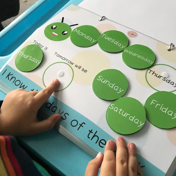 PRESCHOOL LEARNING FOLDER // Personalised Learning File for 4 - Etsy UK