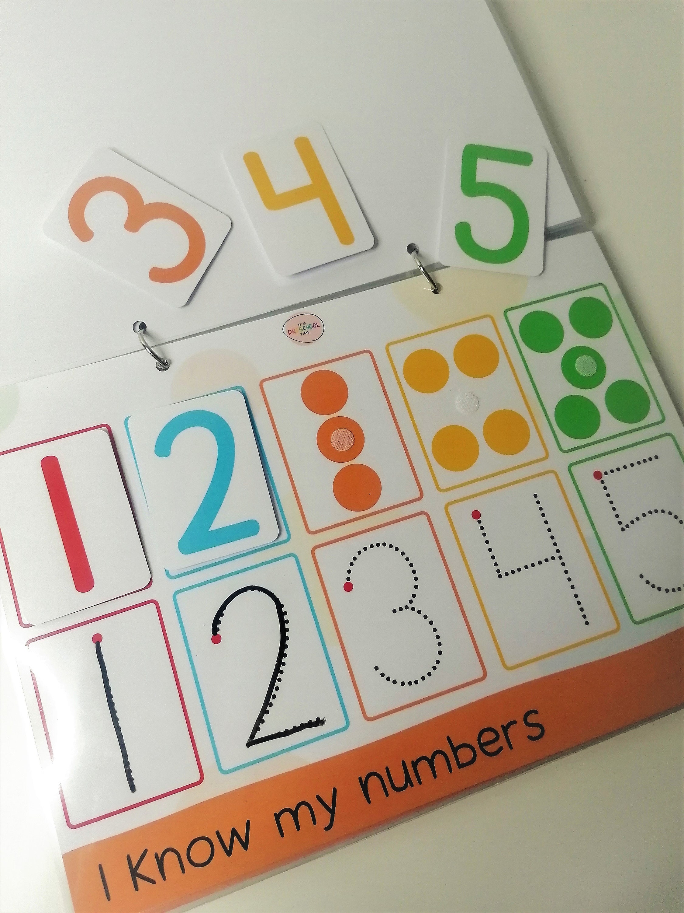 PRINTABLE Preschool Learning Folder Personalized Learning - Etsy UK