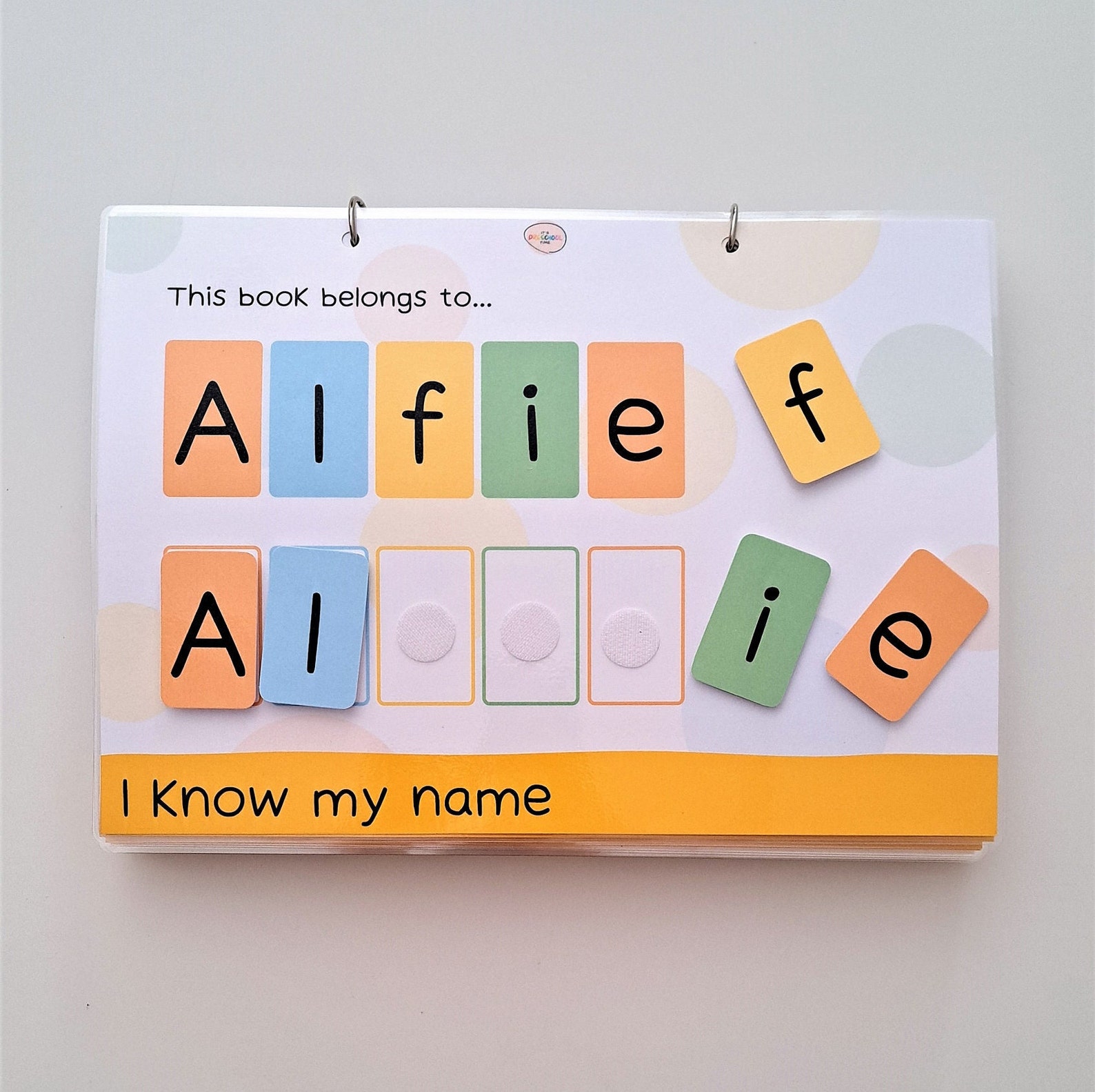 TODDLER LEARNING FOLDER // Personalised Learning File for 2 - Etsy UK