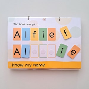 TODDLER LEARNING FOLDER // Personalised Learning File for 2 Years Old ...