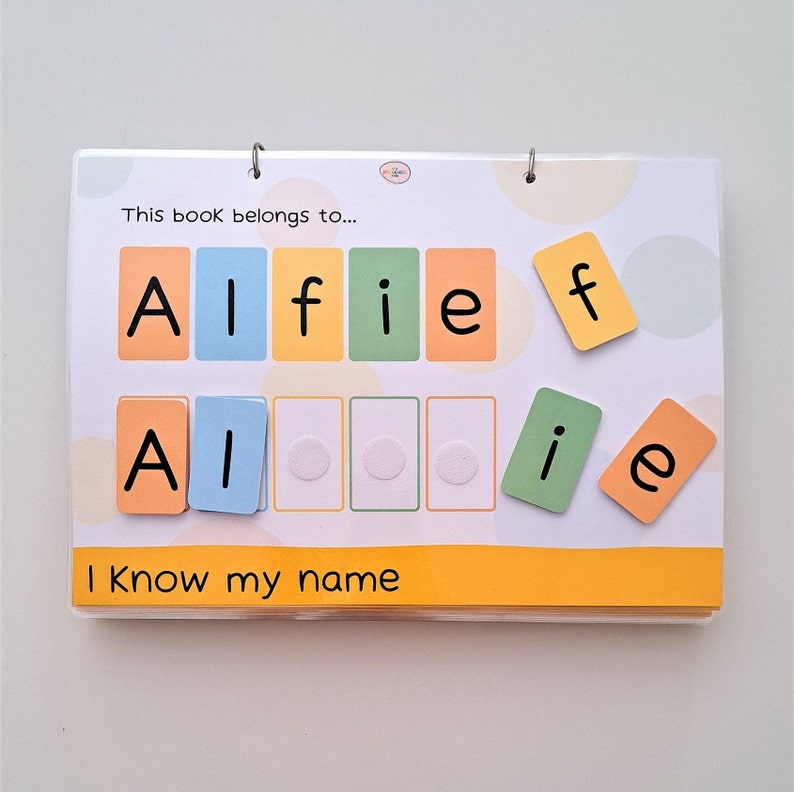 TODDLER LEARNING FOLDER // Personalised Learning File for 2 Years Old ...