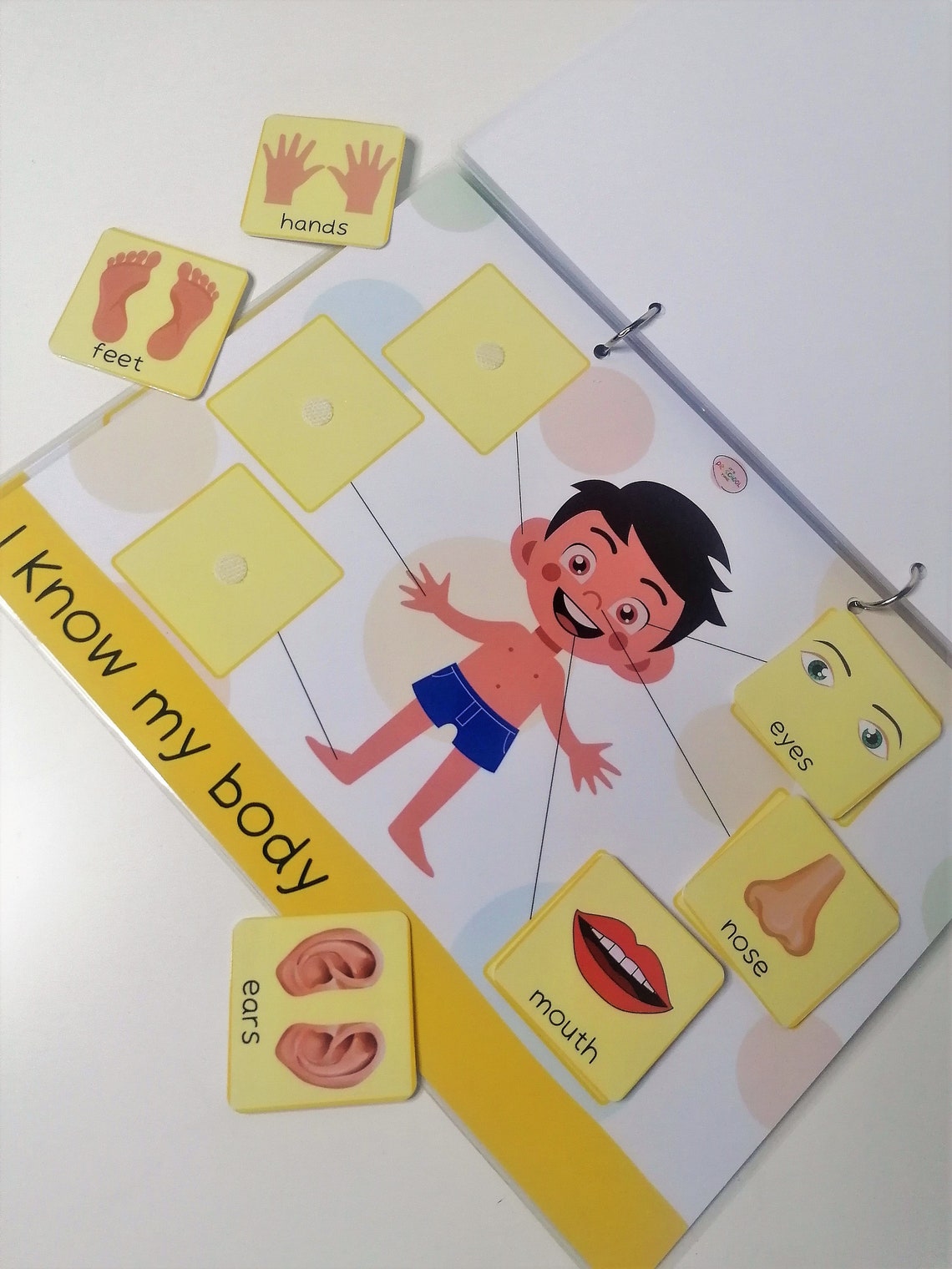 PRINTABLE Toddler Learning Folder Busy Book Activity Book - Etsy UK