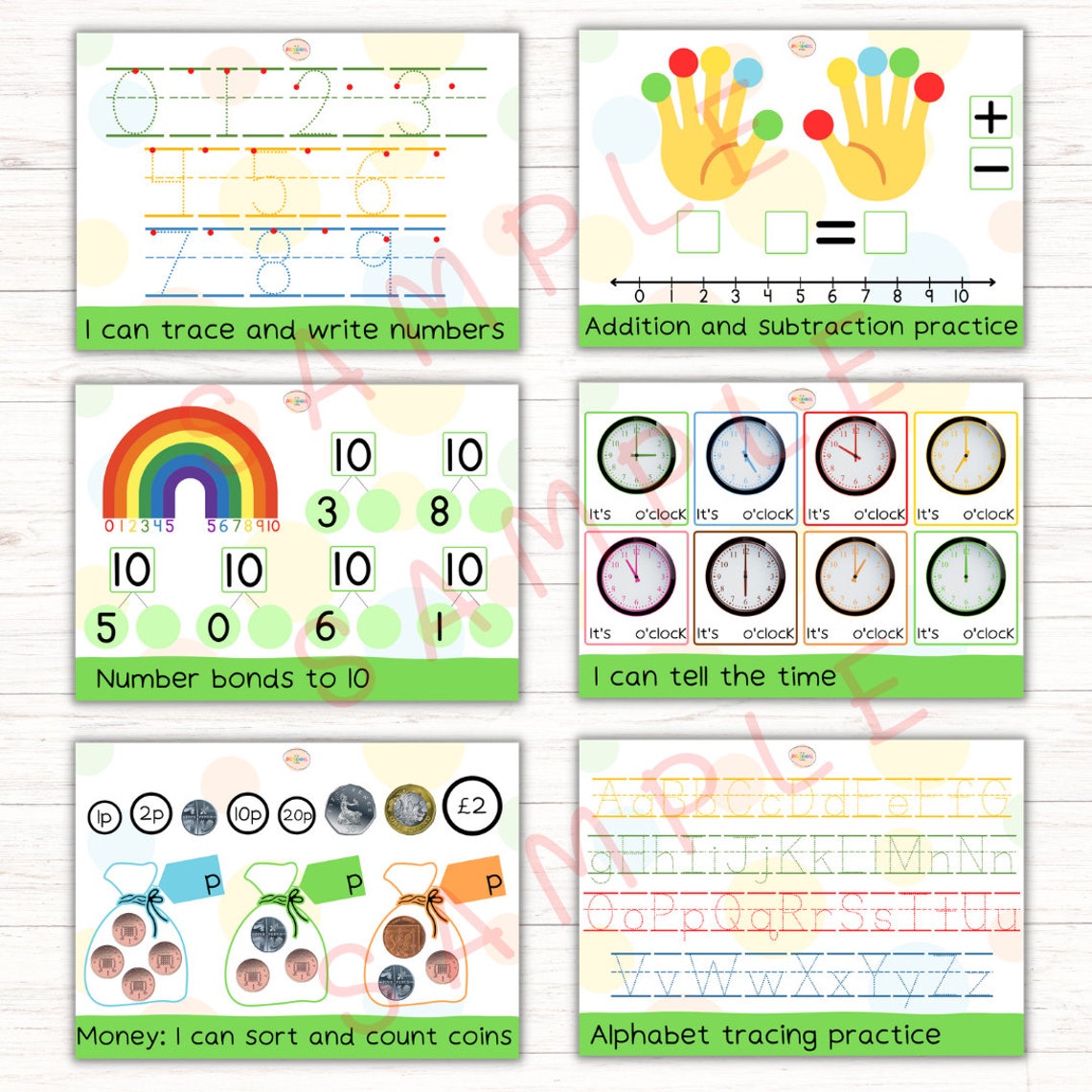 PRINTABLE Reception Learning Folder Personalized Learning - Etsy