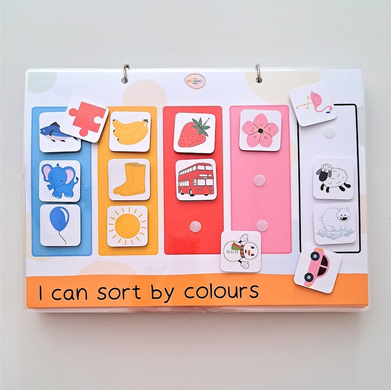 3-year-old LEARNING FOLDER // Preschool Learning File | Personalised ...