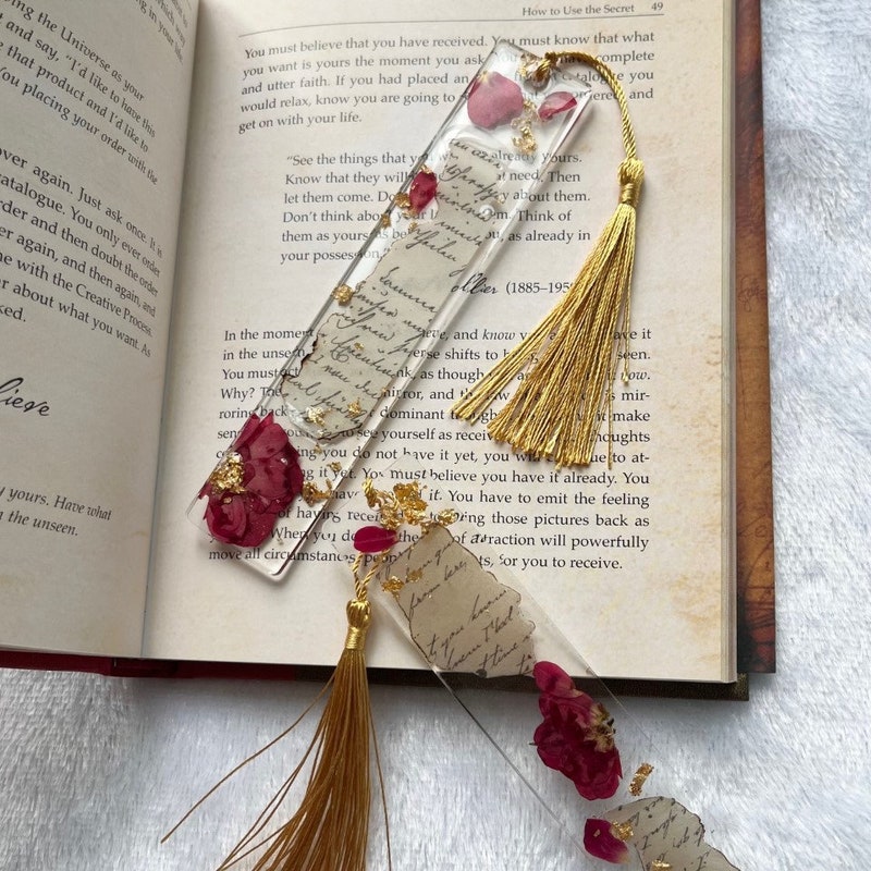 Resin Book Marks - Etsy