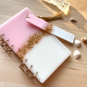 Notebook Gift Set, Personalized Gift Set With Pen, Resin Notebook ...