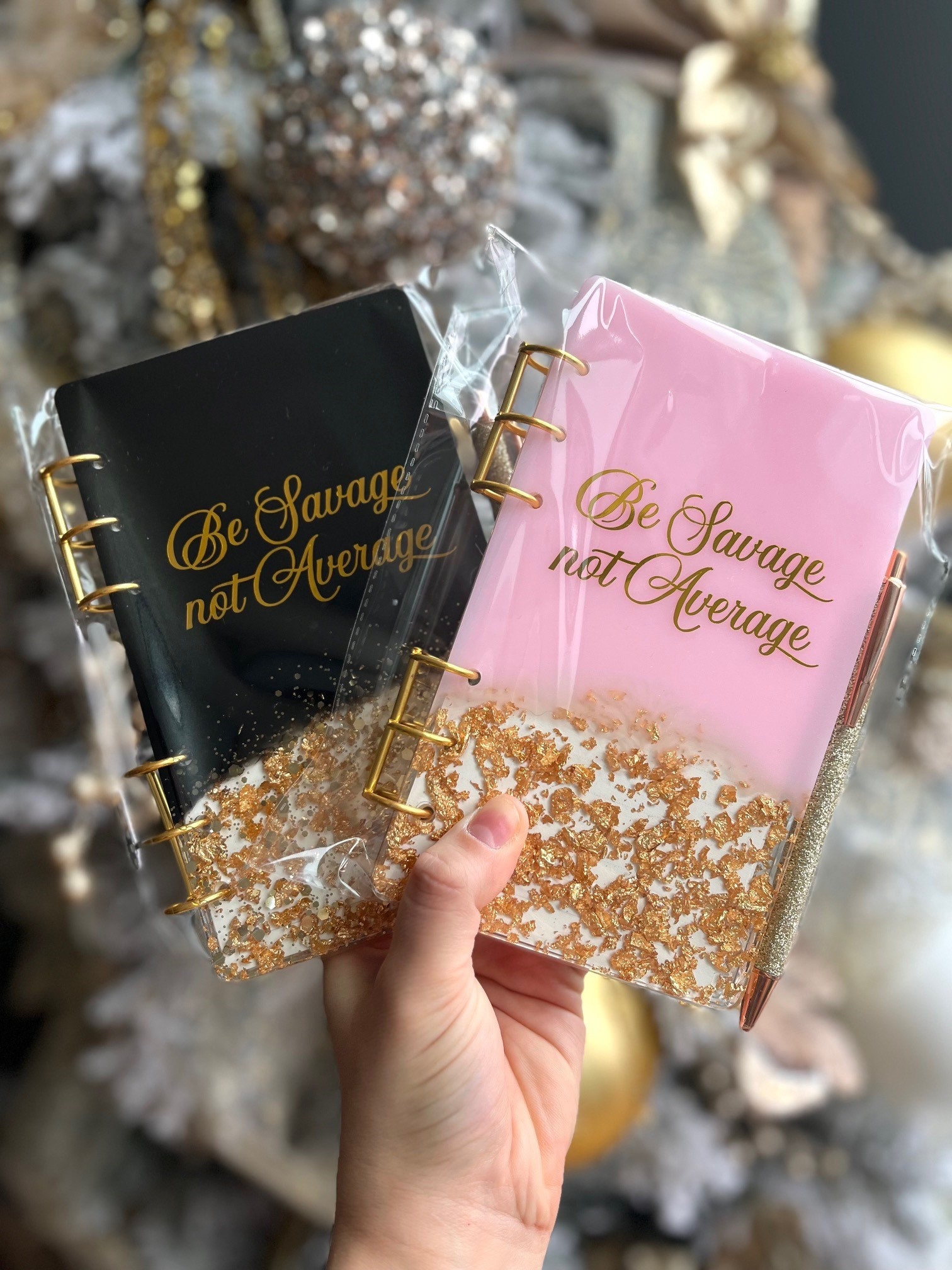 Resin Notebook Personalized Notebook Custom Refillable Notebook - Etsy