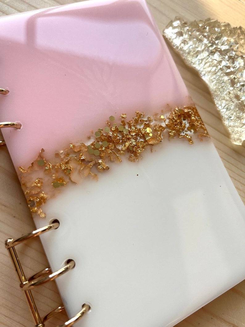 Notebook Gift Set, Personalized Gift Set With Pen, Resin Notebook ...