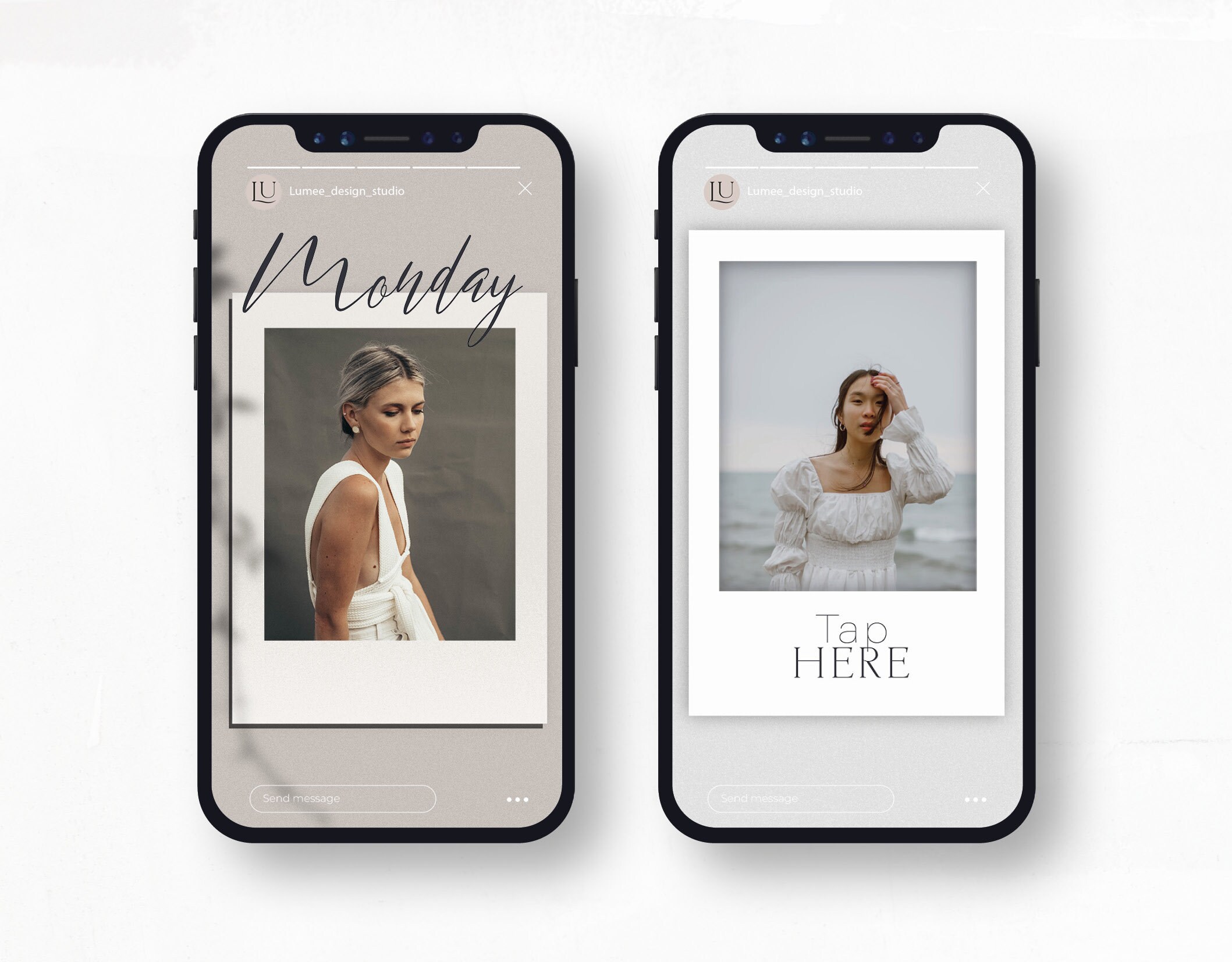 16 Instagram Story Frames & Brushstrokes/stickers Lettering - Etsy