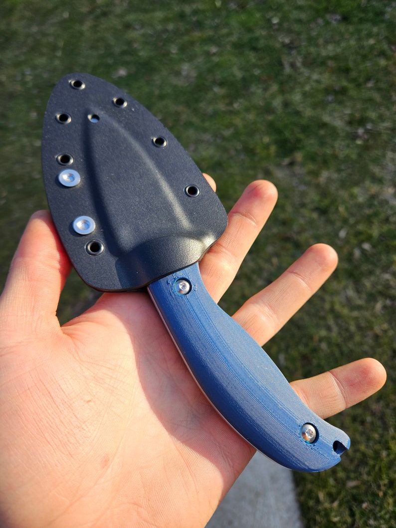 Contoured Spyderco Mule Scales (3D Printed) - Etsy
