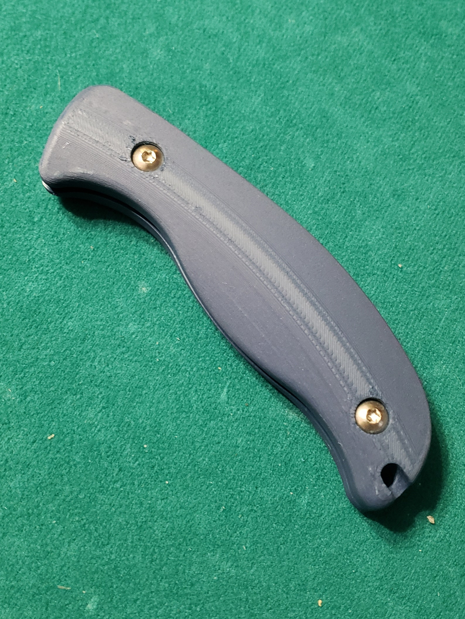 Contoured Spyderco Mule Scales (3D Printed) - Etsy