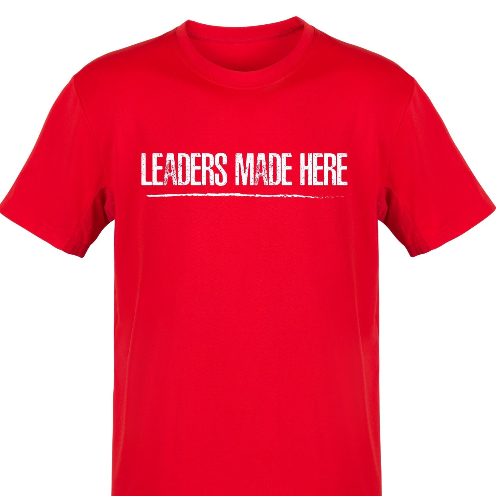 Leaders Made Here RED T-shirts by Kooper Leadership Academy ...