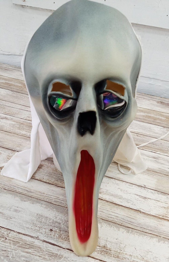 Vintage 1995 Scream Ghostface Ghoul Mask Paper Magic … - Gem