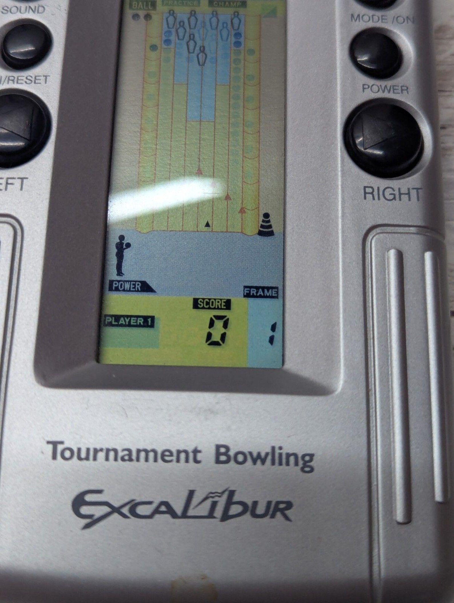 Excalibur Tournament Handheld Platinum Series Bowling Game Tested ...
