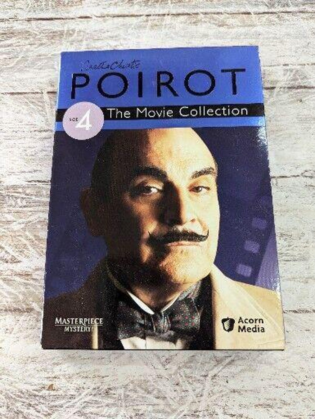 Poirot the Movie Collection Set 4 Masterpiece Mystery! 2 Mysteries 3 ...