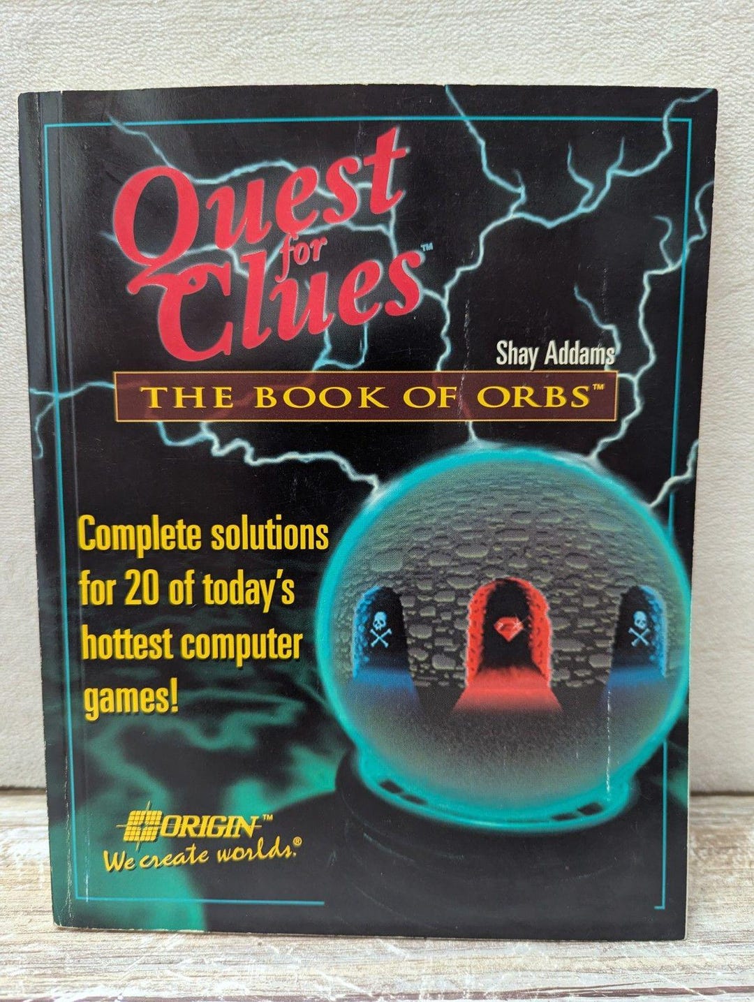 Questbusters Quest for Clues Book Orbs Hint PC Strategy Guide 1992 Shay ...