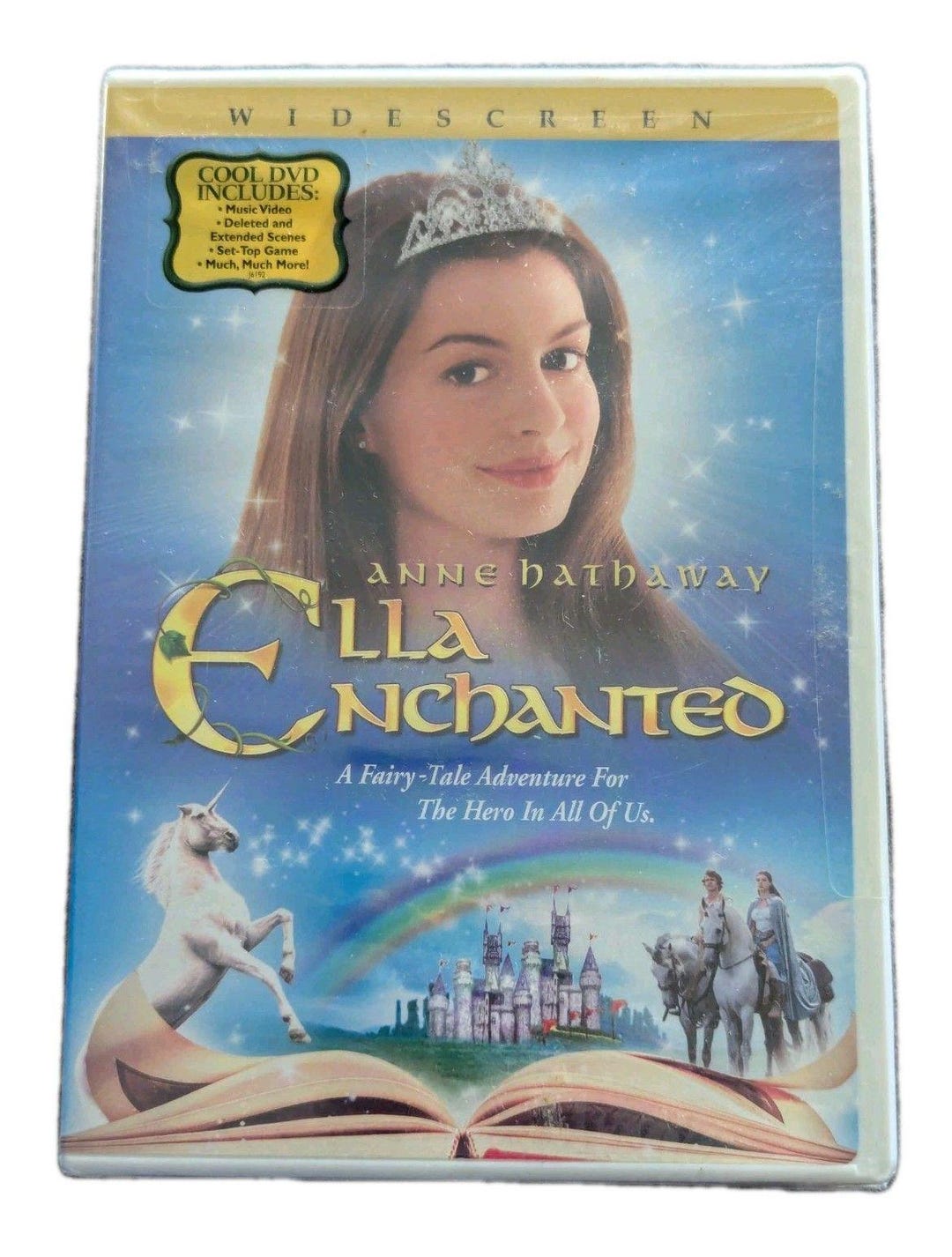 Ella Enchanted Widescreen Widescreen DVD Anne Hathaway PG Fairy Tale ...