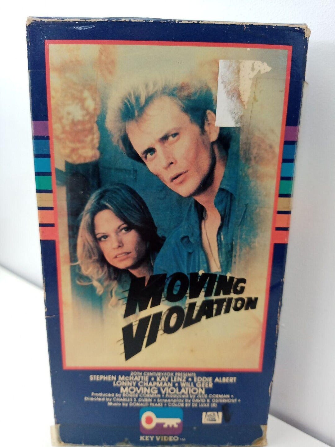 Moving Violation, Stephen Mchattie, Kay Lenz, Eddie Albert, VHS - Etsy
