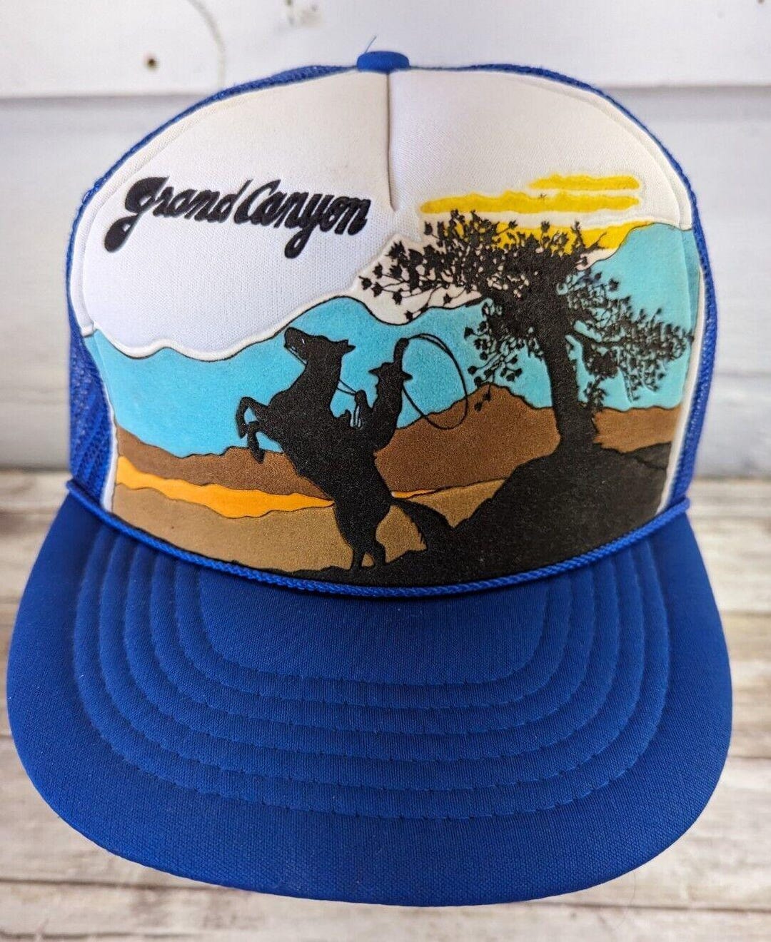 RARE! Vintage Grand Canyon National Park Arizona - Trucker Mesh ...