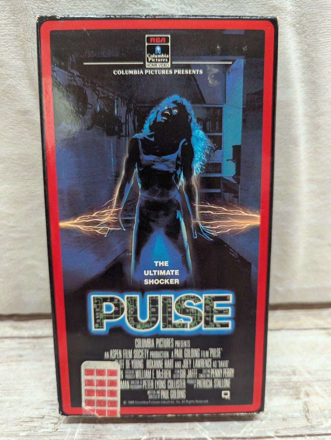 PULSE (VHS, 1988) RCA Horror - Paul Golding, Cliff De Young, Roxanne ...