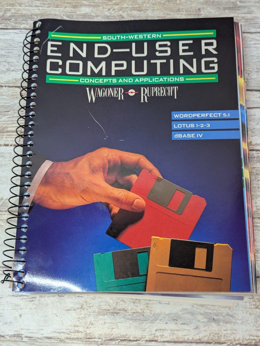Vintage 1993 MS DOS End User Computing Vintage Computer Book - Etsy