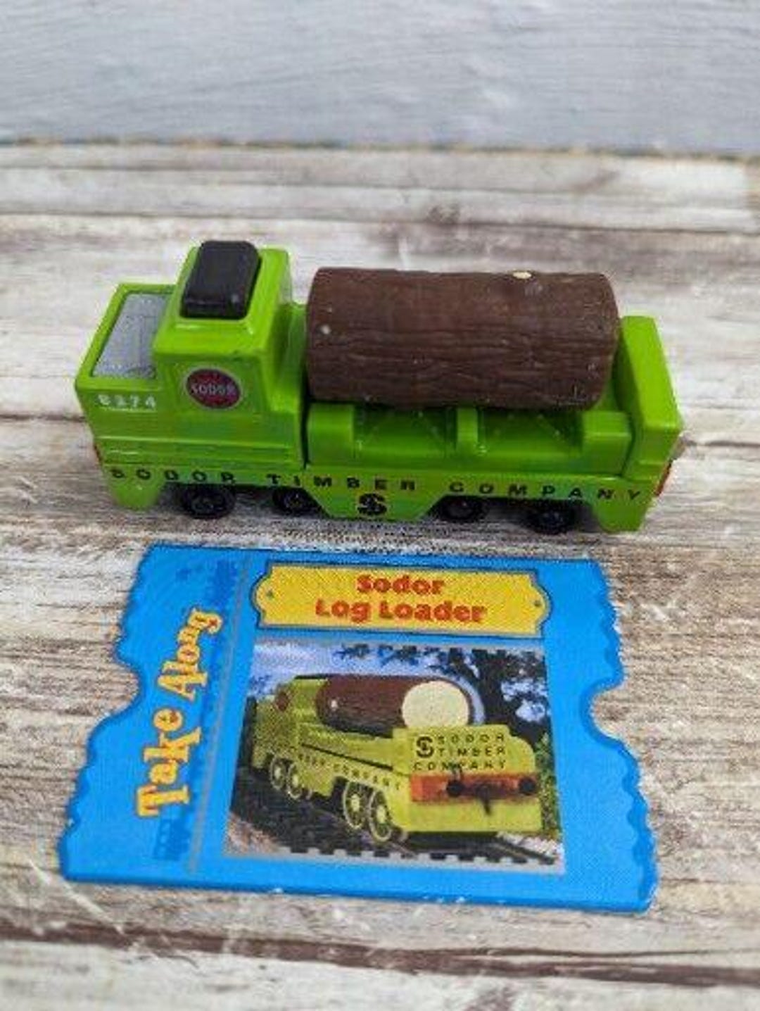 THOMAS & FRIENDS "sodor Log LOADER Free Returns - Etsy