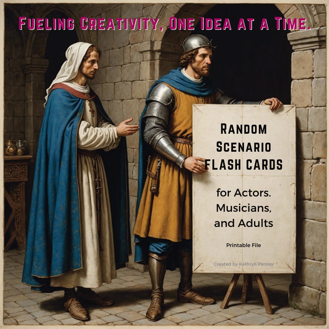 The Random Scenarios Card Deck - Etsy