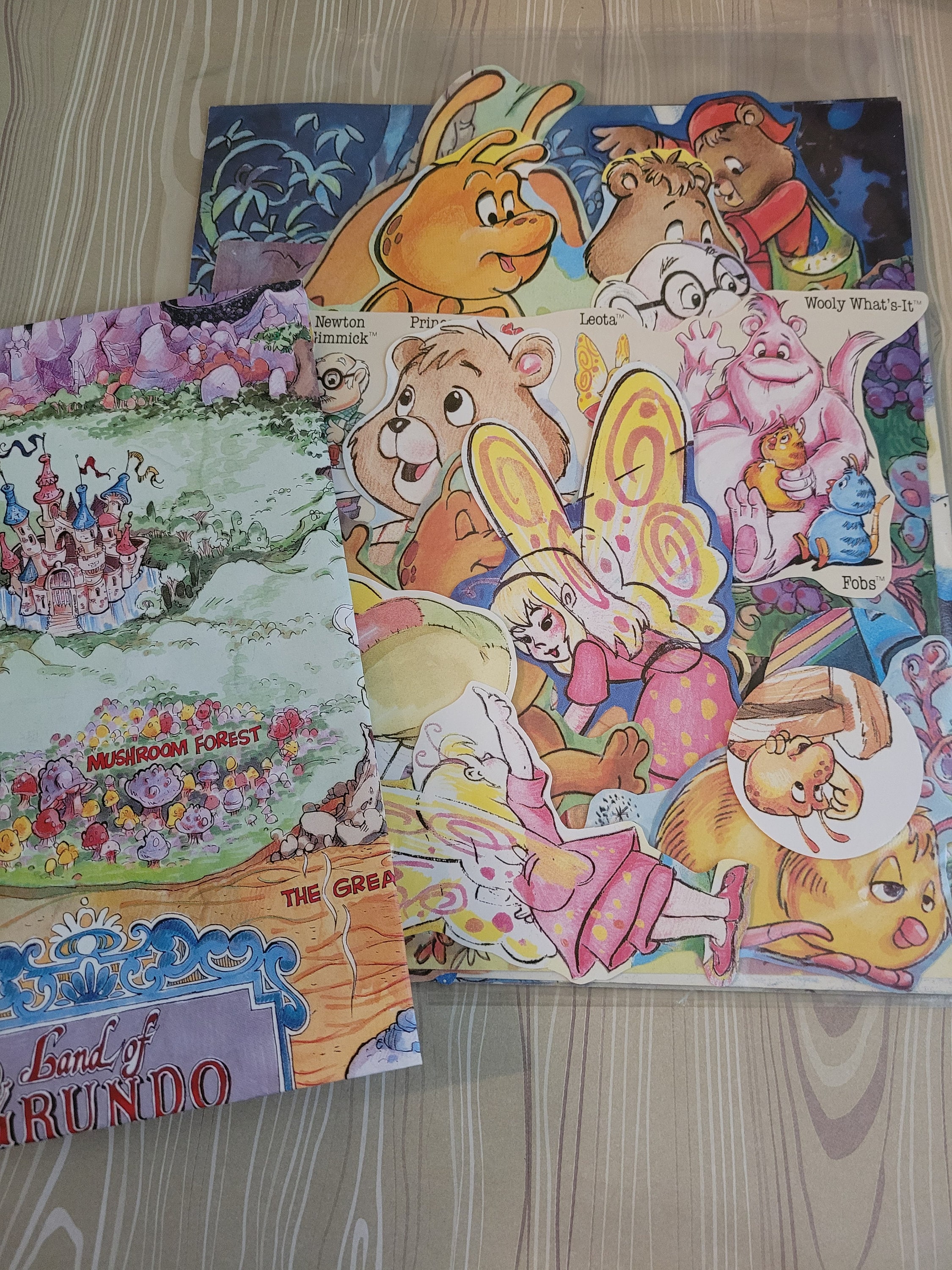 1980-90s Saturday Morning TV Cartoon Shows Fussy Cut Ephemera - Etsy