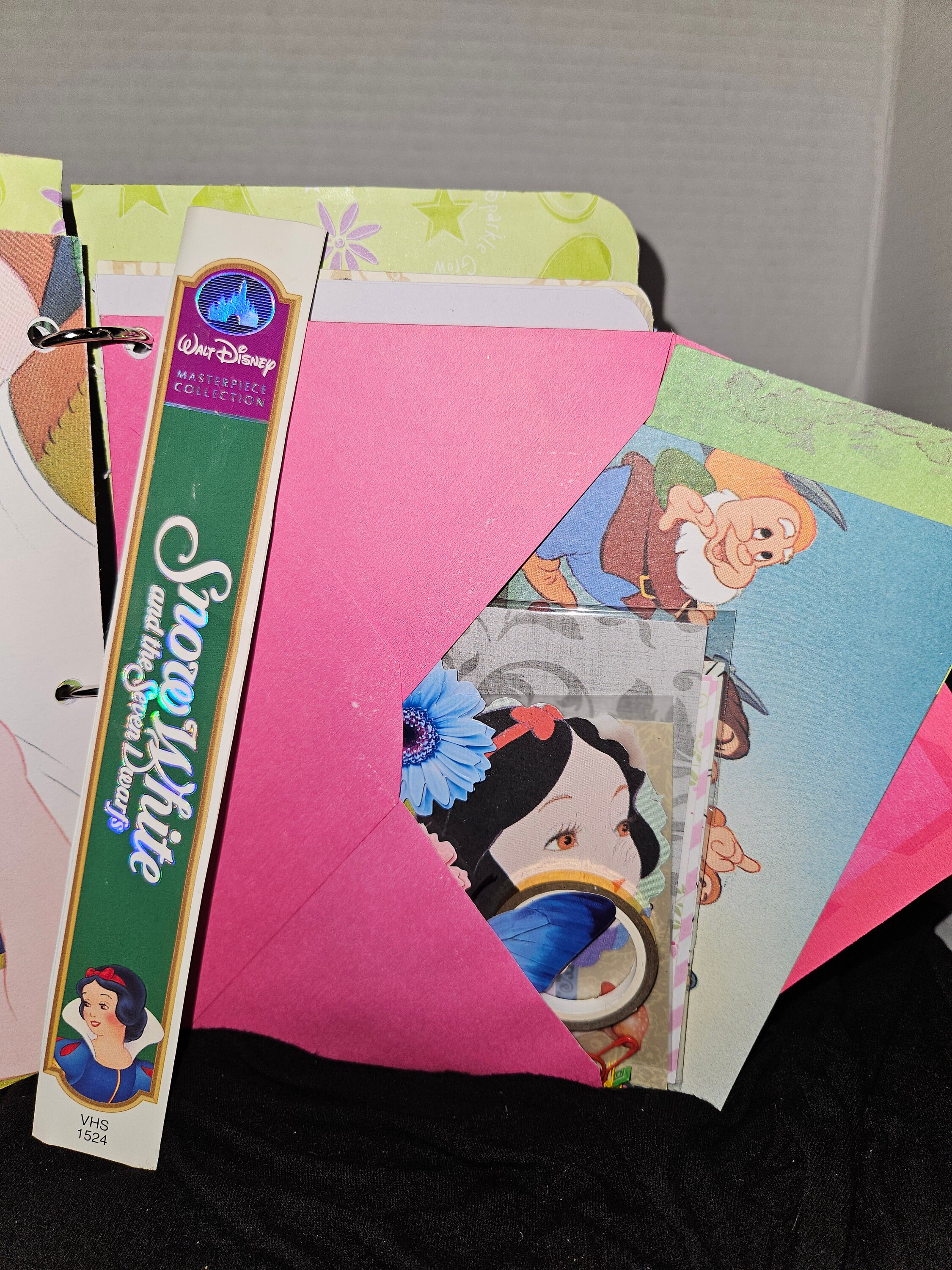 VHS Snow White 3 Ring Binder Journal Great for Gift, Keepsake ...