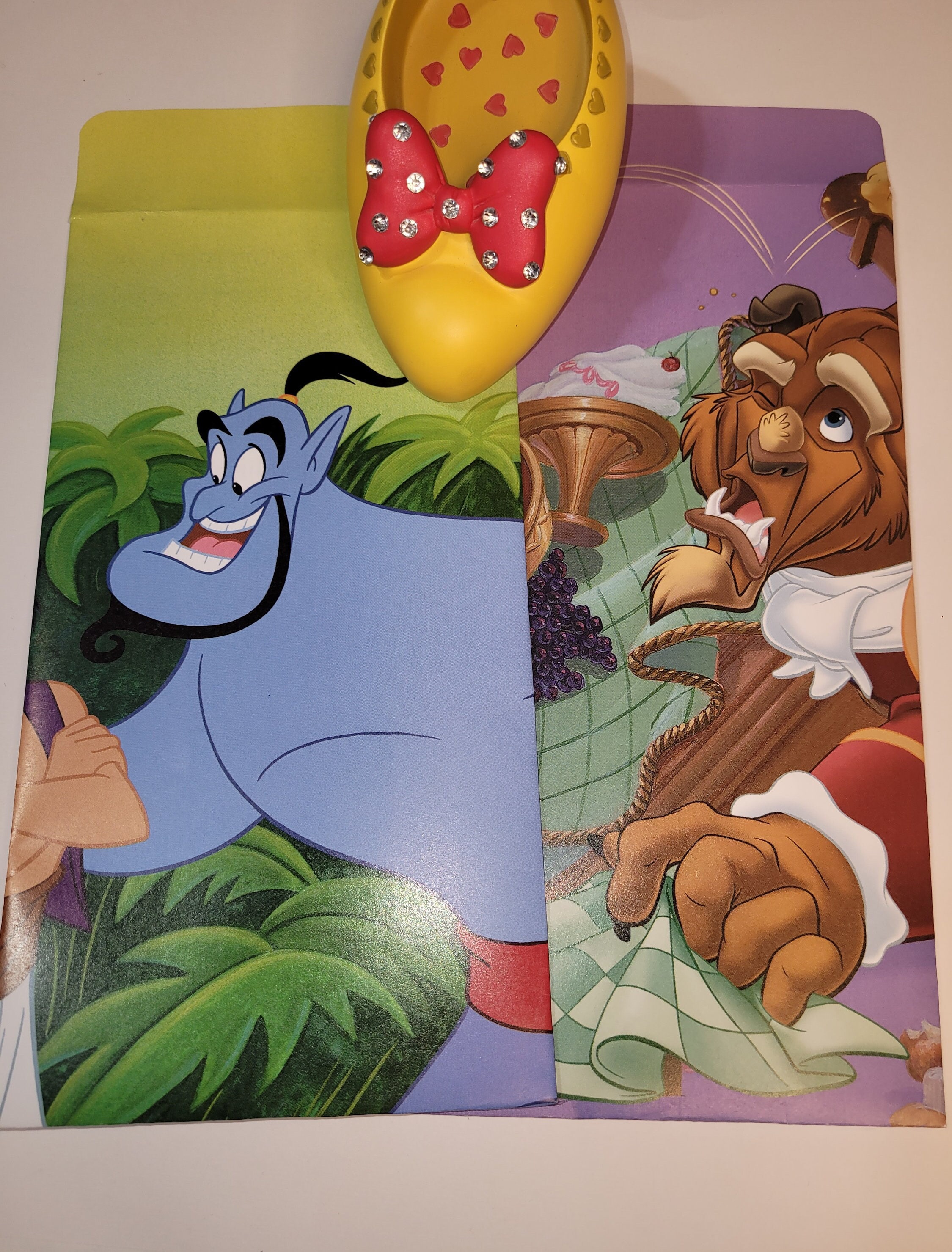 8 Full Art Pocket Envelopes Disney Princesses & Friends Handmade Coin ...