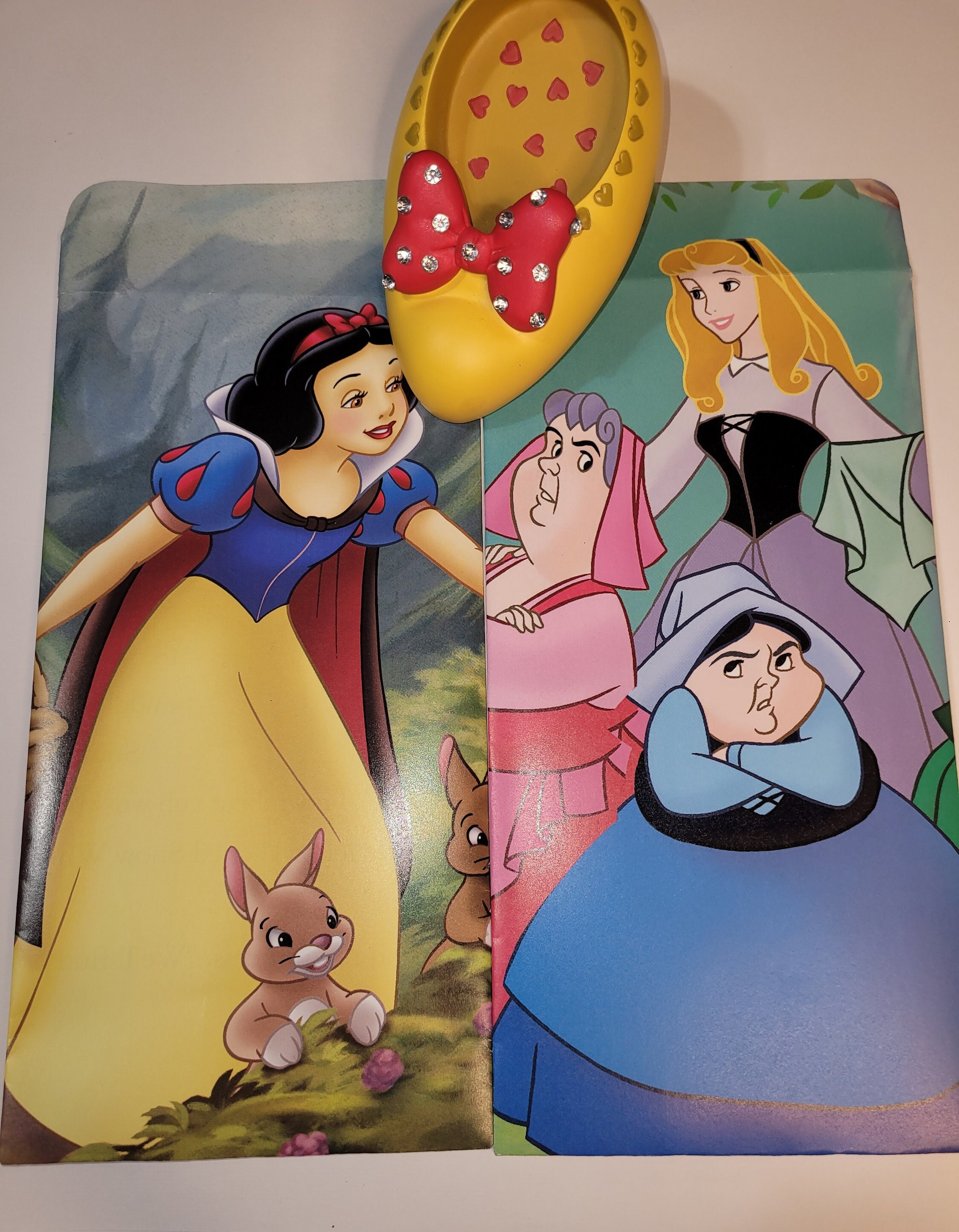 8 Full Art Pocket Envelopes Disney Princesses & Friends Handmade Coin ...