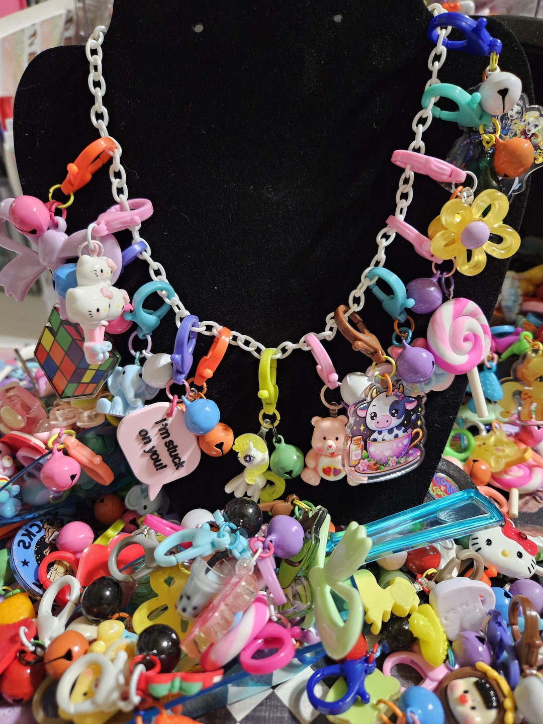 Bell Charm SCOOPS New Designs!! 3 Size Options!! Adorable Multi Colored ...