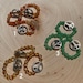 Crystal Peace Sign Rings - Etsy