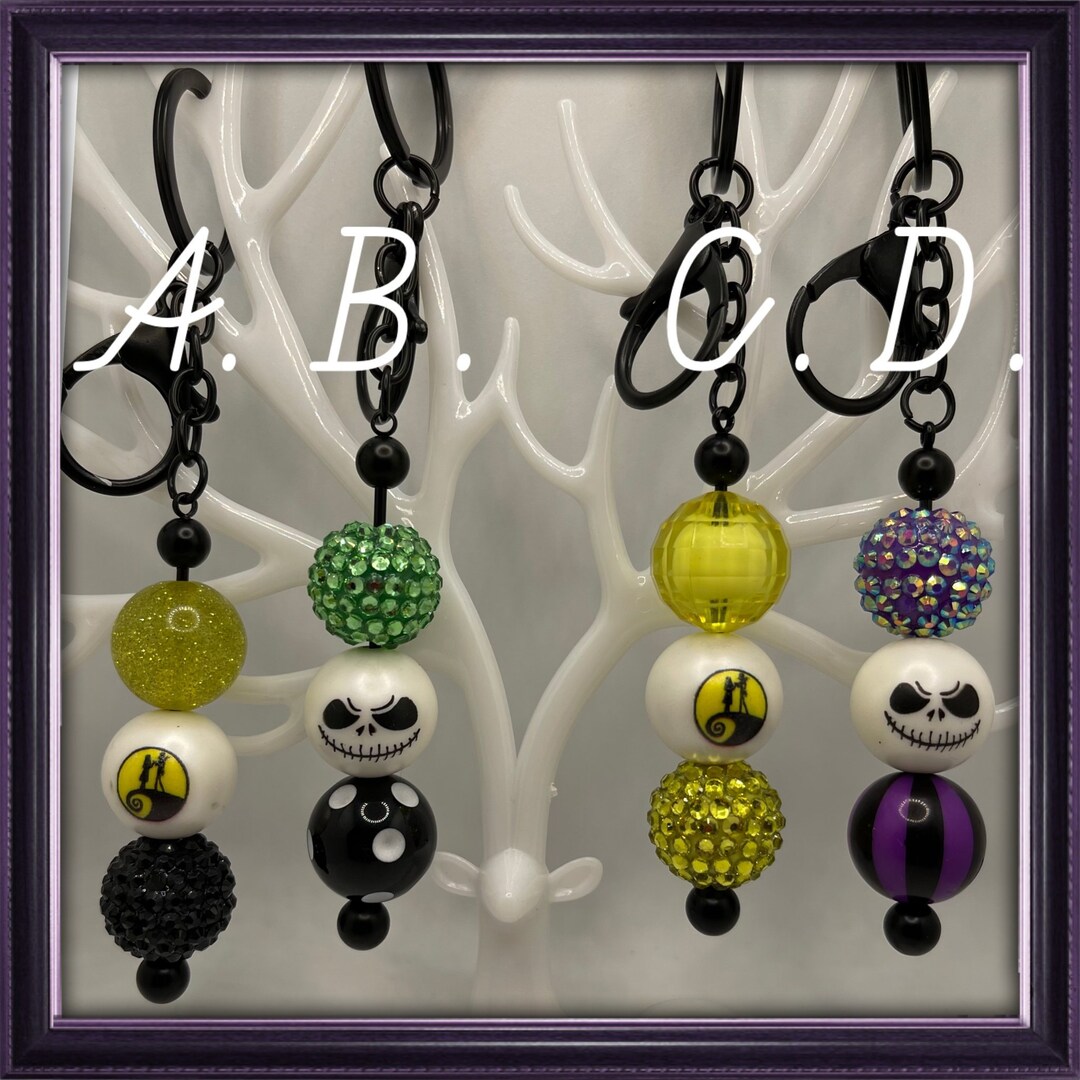 Disney Inspired Nightmare Keychains - Etsy