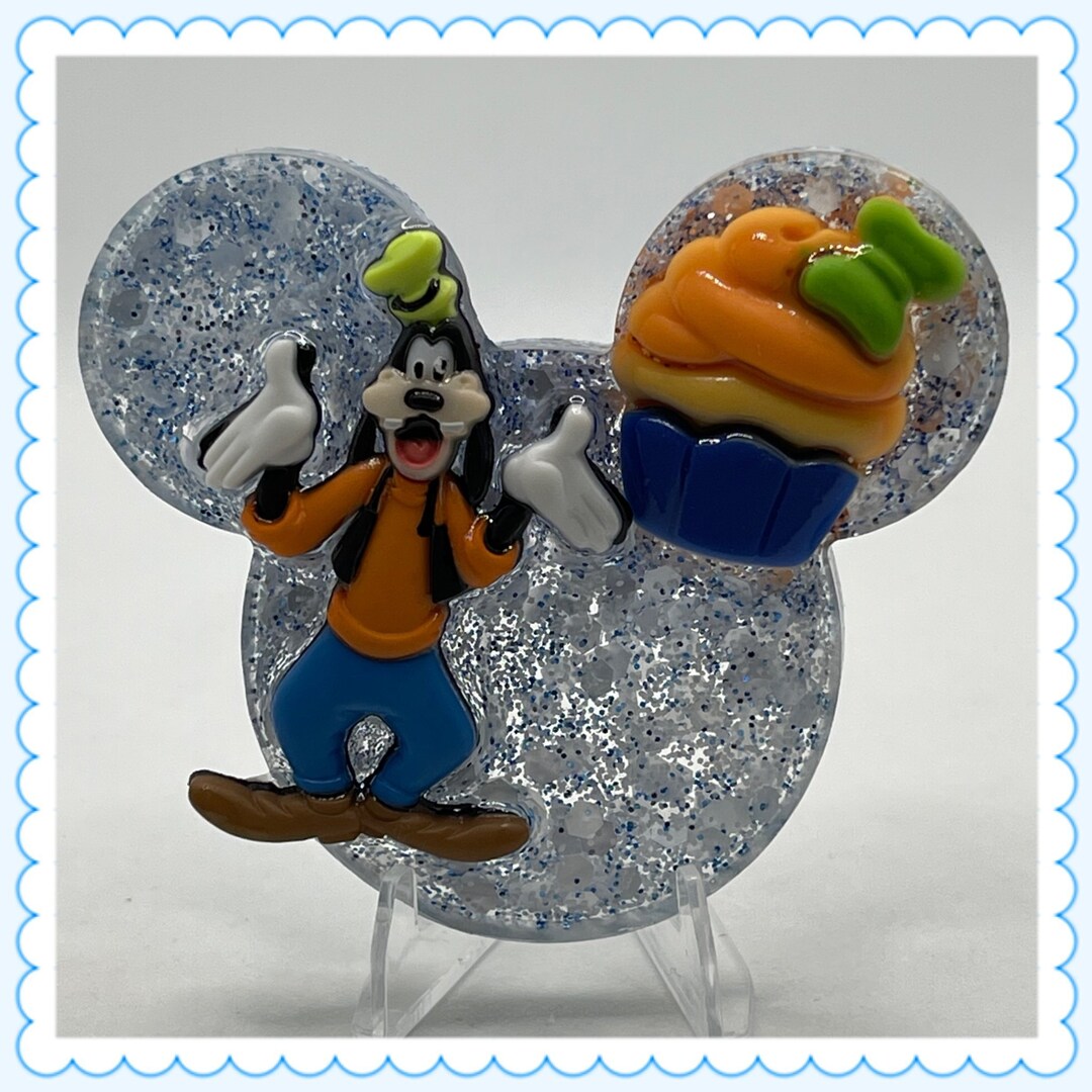 Disney Inspired Goofy ID Badge Reel, Phone Back, Magnet, or Brooch Pin ...