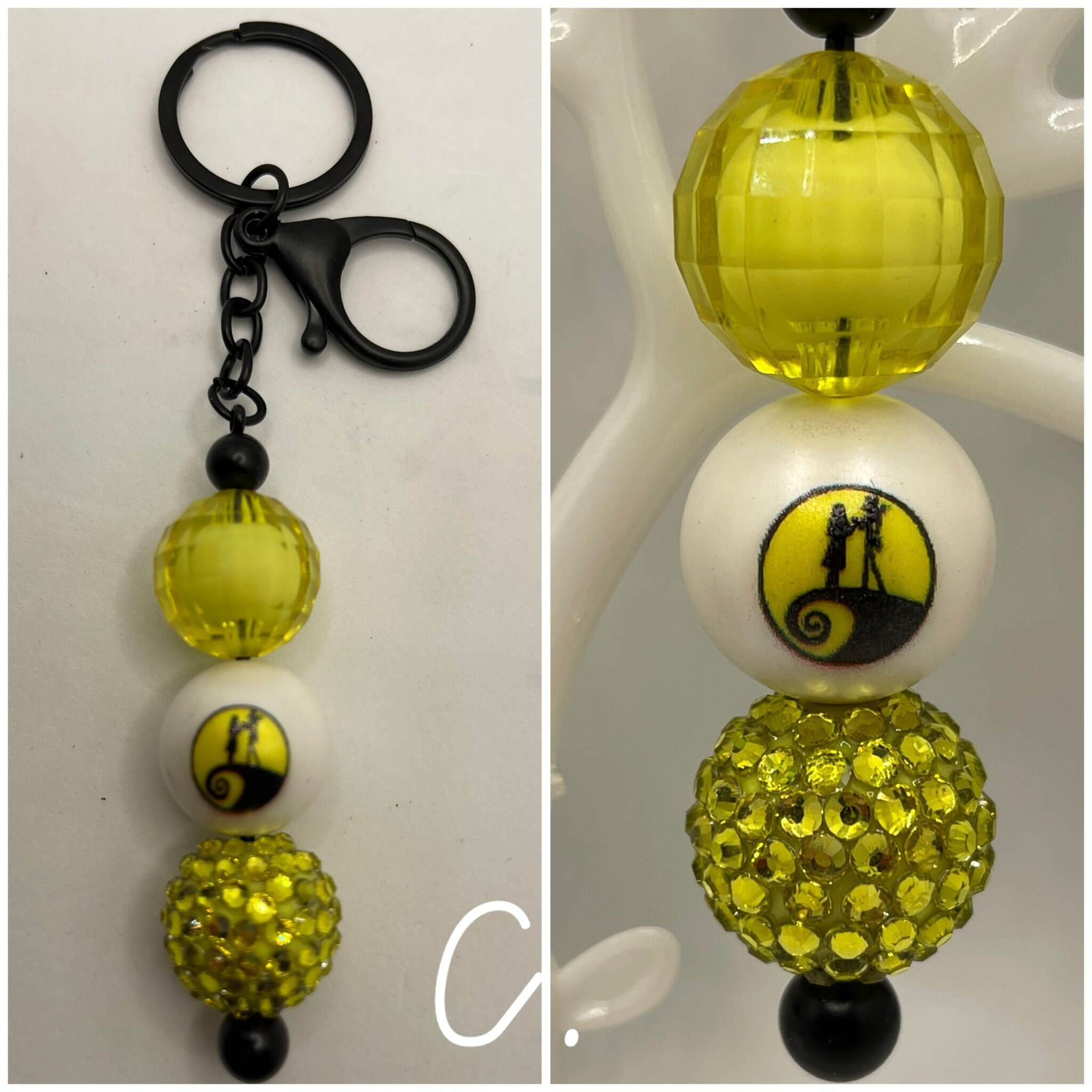 Disney Inspired Nightmare Keychains - Etsy