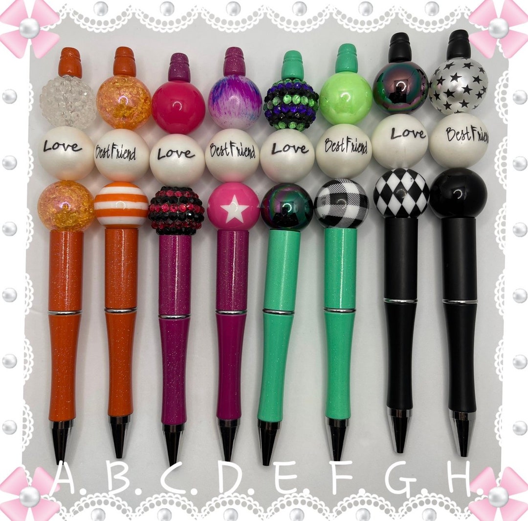 Love & Best Friends Bling Pens - Etsy