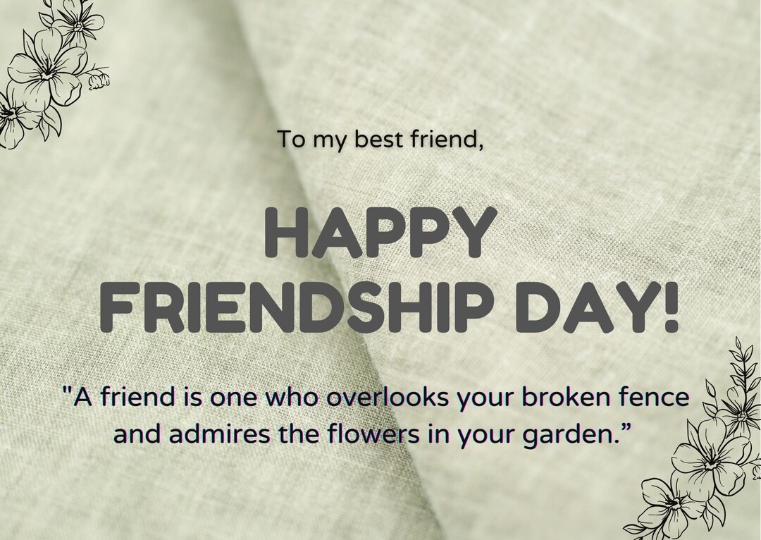 To My Best Friend Card Printable, Printable Friendship Card, Best ...