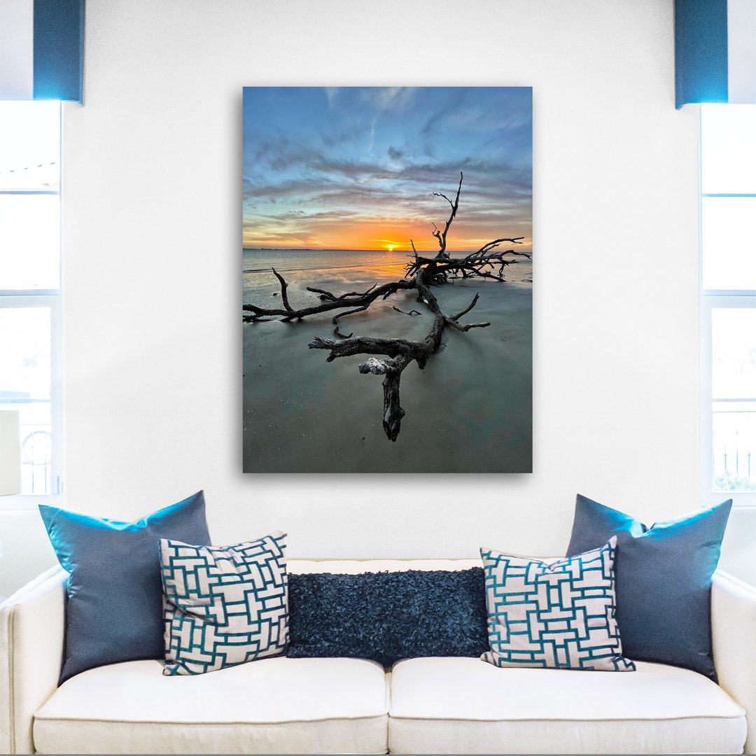 Sun Setting on Jekyll Island, Georgia - Etsy
