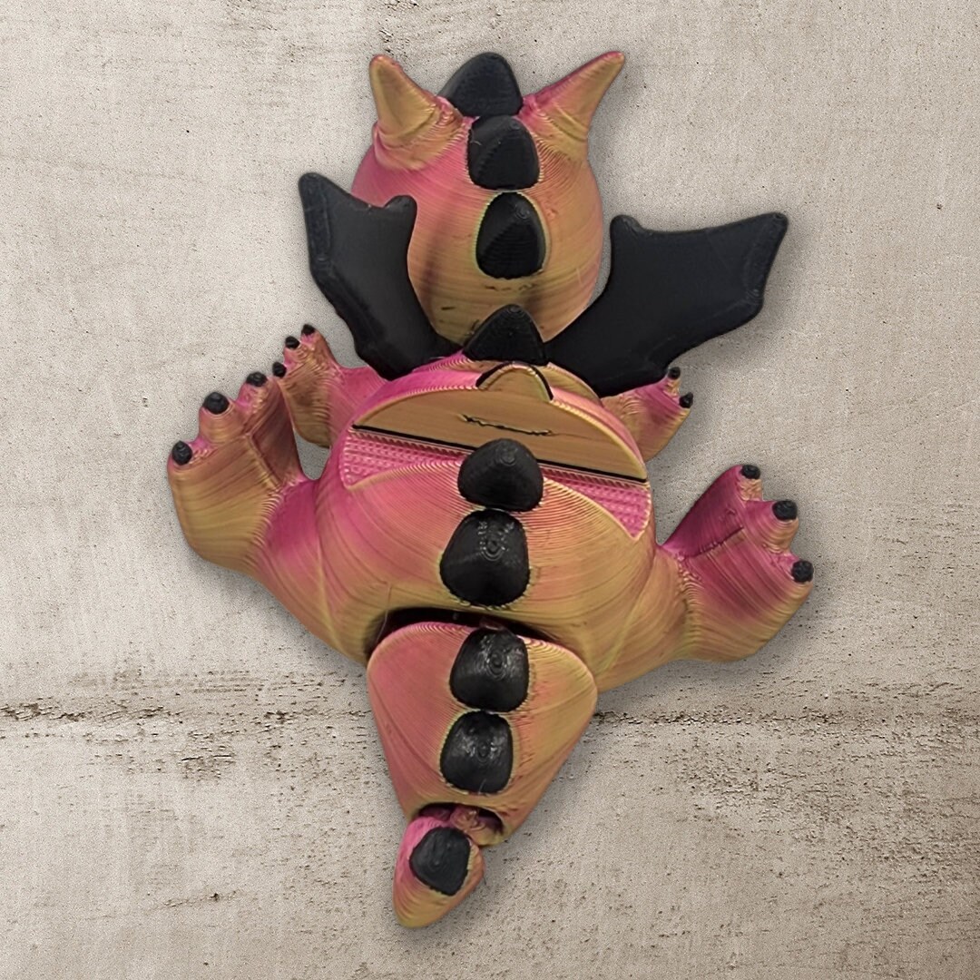 Articulated Dragon, Cell Phone Stand, Dragon Pet, Phone Holder - Etsy