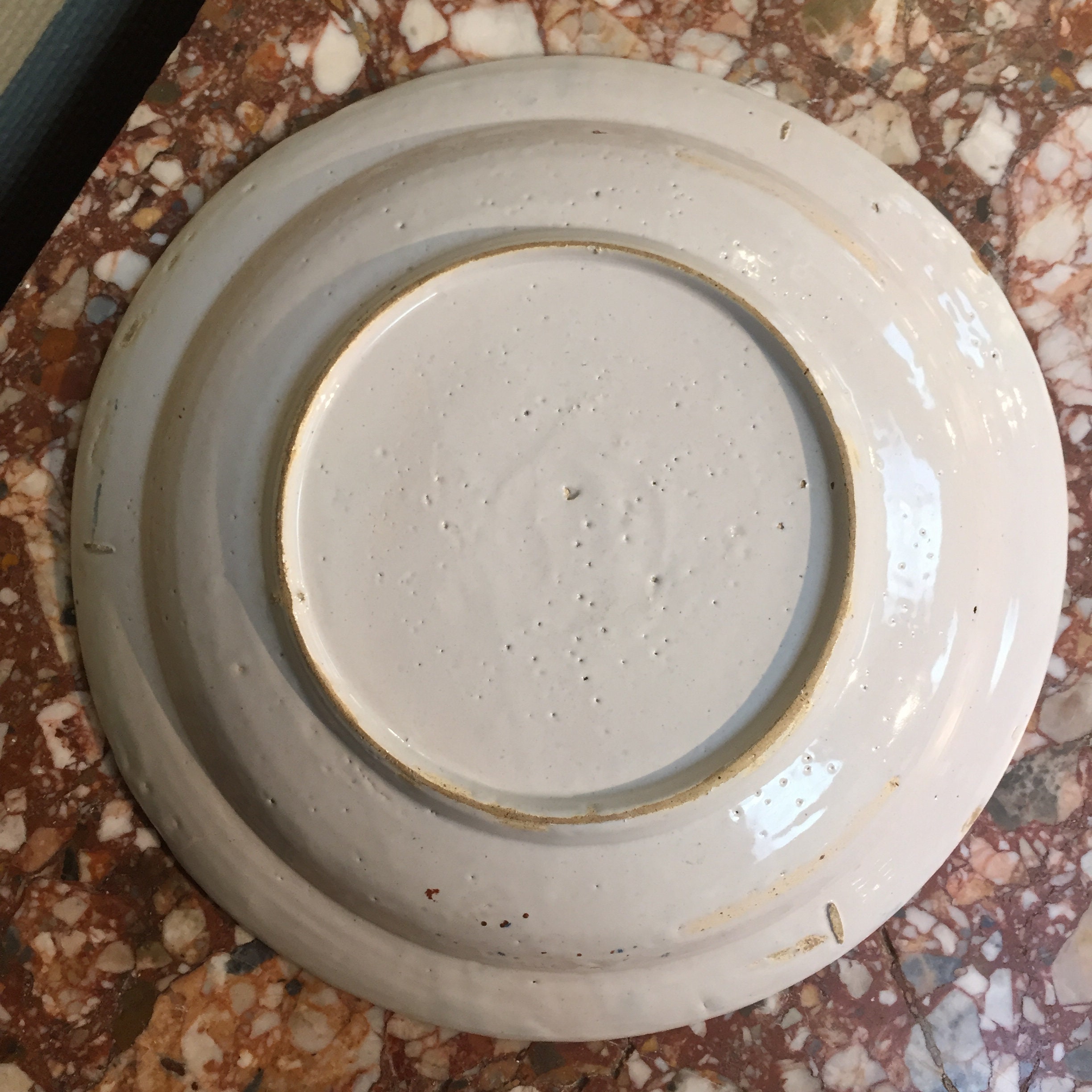 Antique 18th Century Dutch Delft ''lightning'' Plate - Etsy