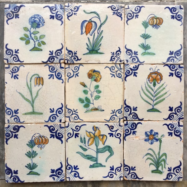 Delft Tiles - Etsy