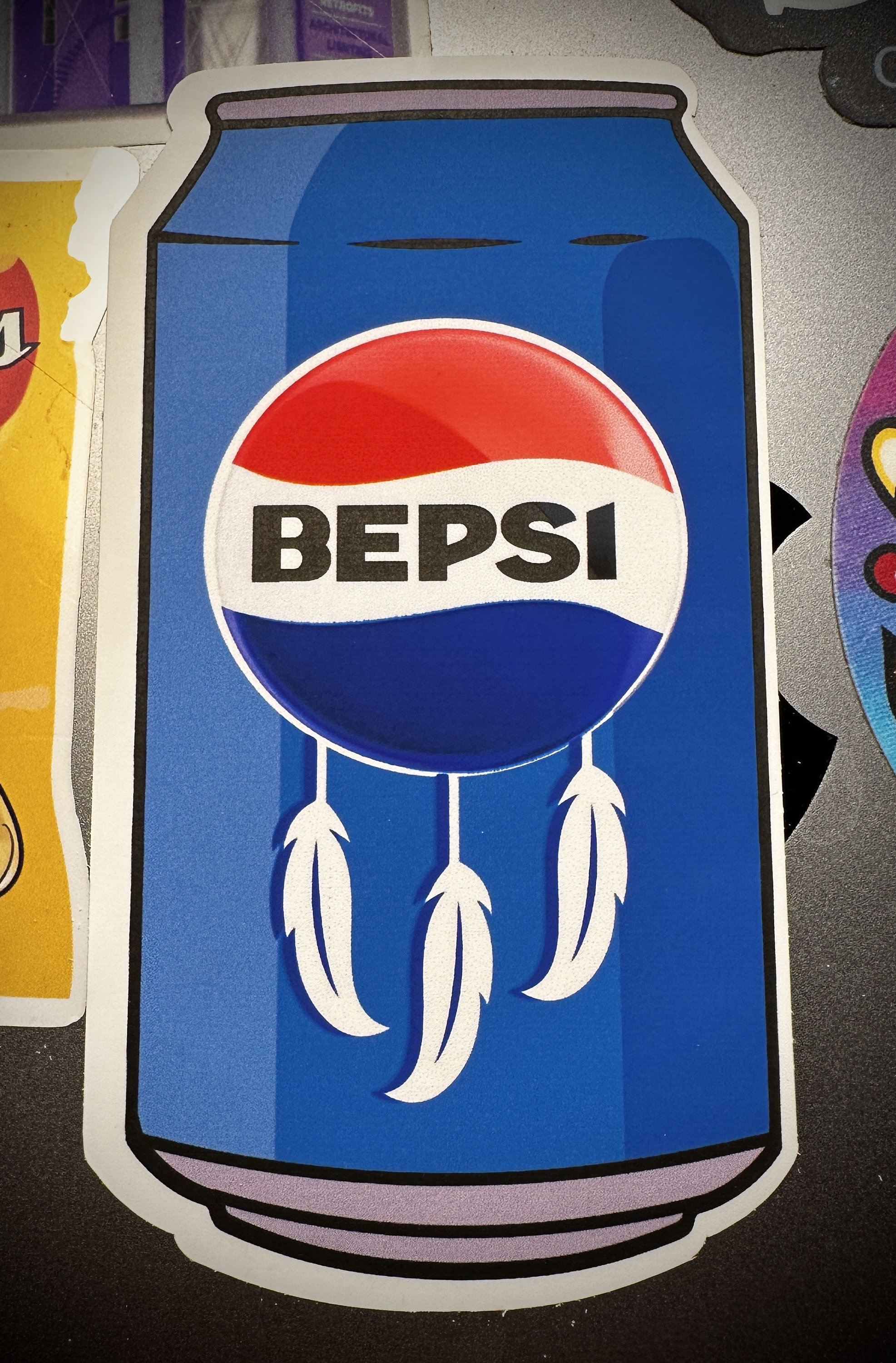 Bepsi Sticker Indigenous Humour Pride Vinyl Sticker - Etsy