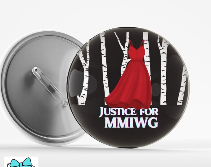 Beaded Red Dress Pin, MMIWG2S Awareness - Etsy Canada