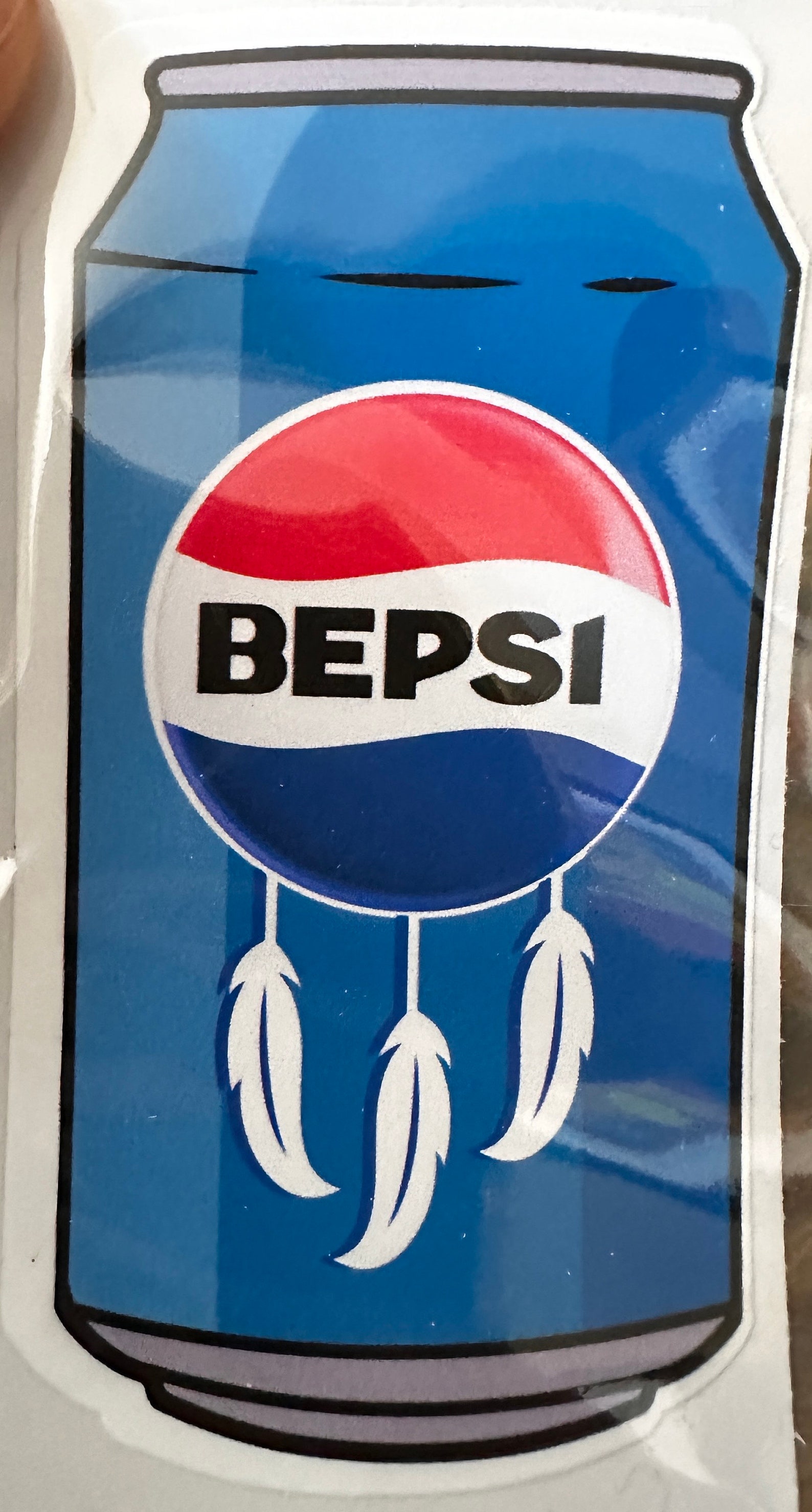 Bepsi Sticker - Indigenous Humour Pride Vinyl Sticker - Etsy