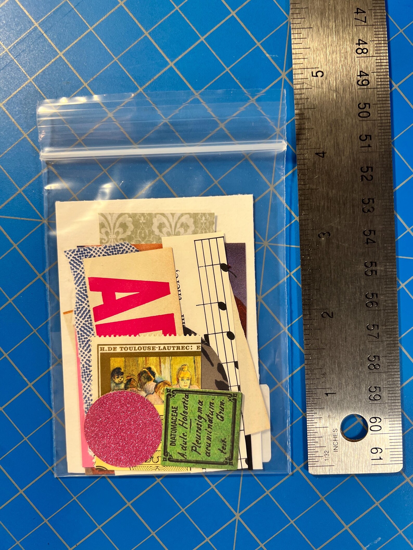 Mini Collage Art Kit DIY - Etsy